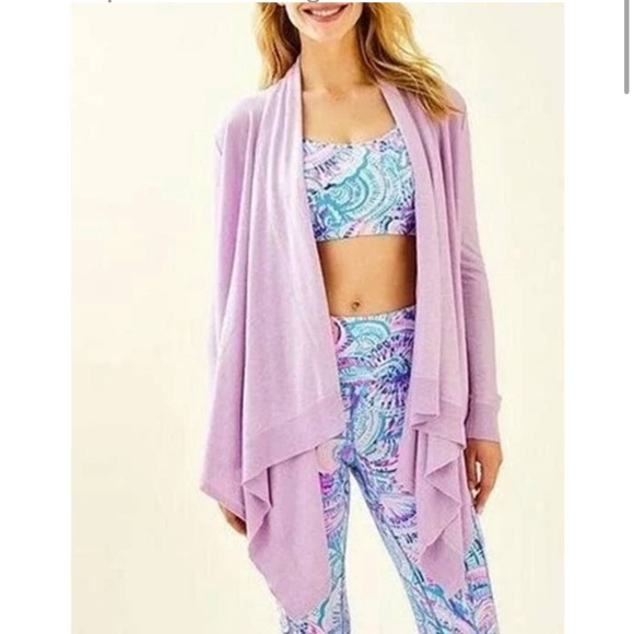 Lilly Pulitzer | Tops | Lilly Pulitzer Nwt New Lilac Elyssa Wrap ...